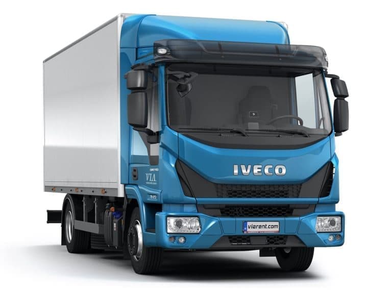 IVECO LF pickup box truck - Viarent Hungary