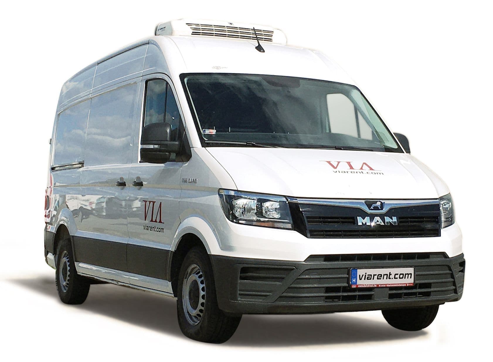 Man TGE refrigerated van - Viarent Hungary